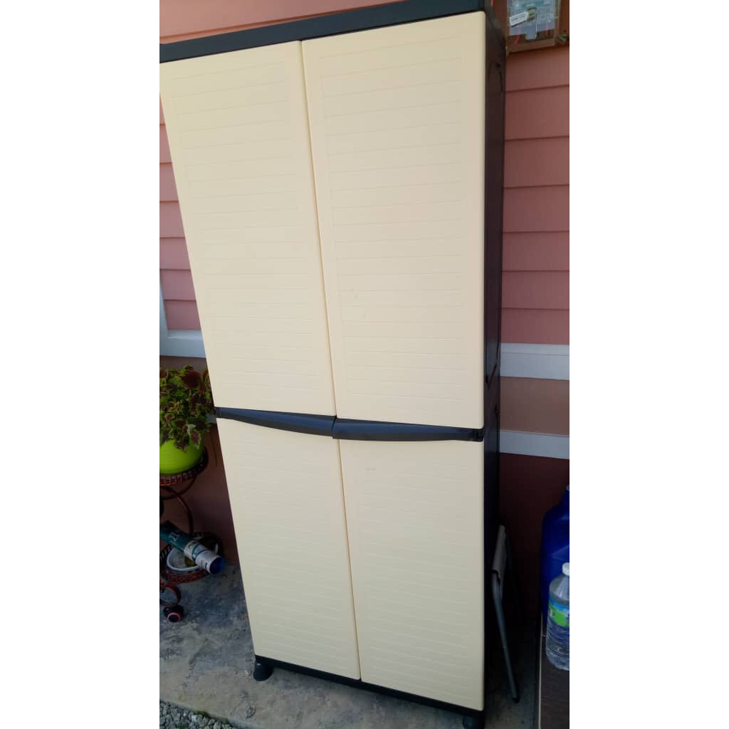 DFP Optimus multi function cabinet with Black colour body, Beige colour ...