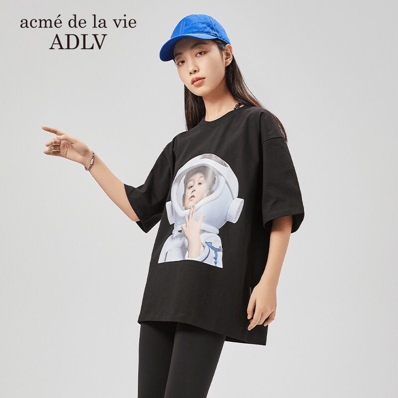 ADLV (Acme De La Vie) Tee 100%ORIGINAL Classic Astronaut Boys T-Shirt ...