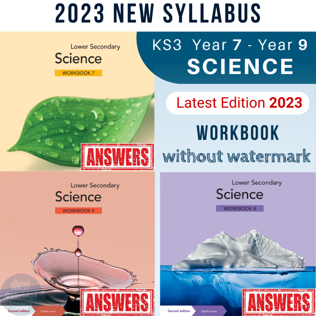 S4 Latest Cambridge Lower Secondary Science Workbook Year 7 - Year 9 ...