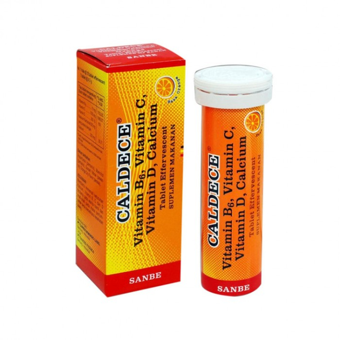 Caldece vitamin B6, vit C, vit D & Calcium 20s (exp 6/2025) | Shopee ...