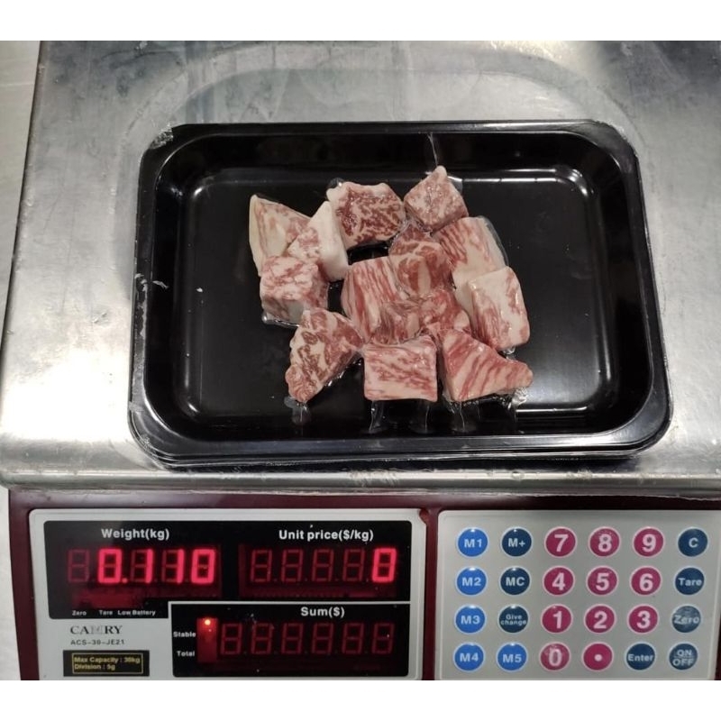 IPOH WAGYU - 🇯🇵🐂 JAPAN A5 WAGYU HIDA BEEF SAIKORO 105-110gm HALAL - MIN ... IPOH WAGYU - 🇯🇵🐂 JAPAN A5 WAGYU HIDA BEEF SAIKORO 105-110gm HALAL - MIN ...