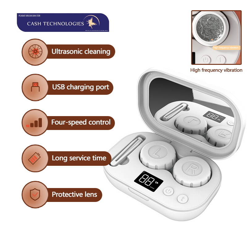 Contact Lens Ultrasonic Cleaning Machine 47000Hz High Frequency ...