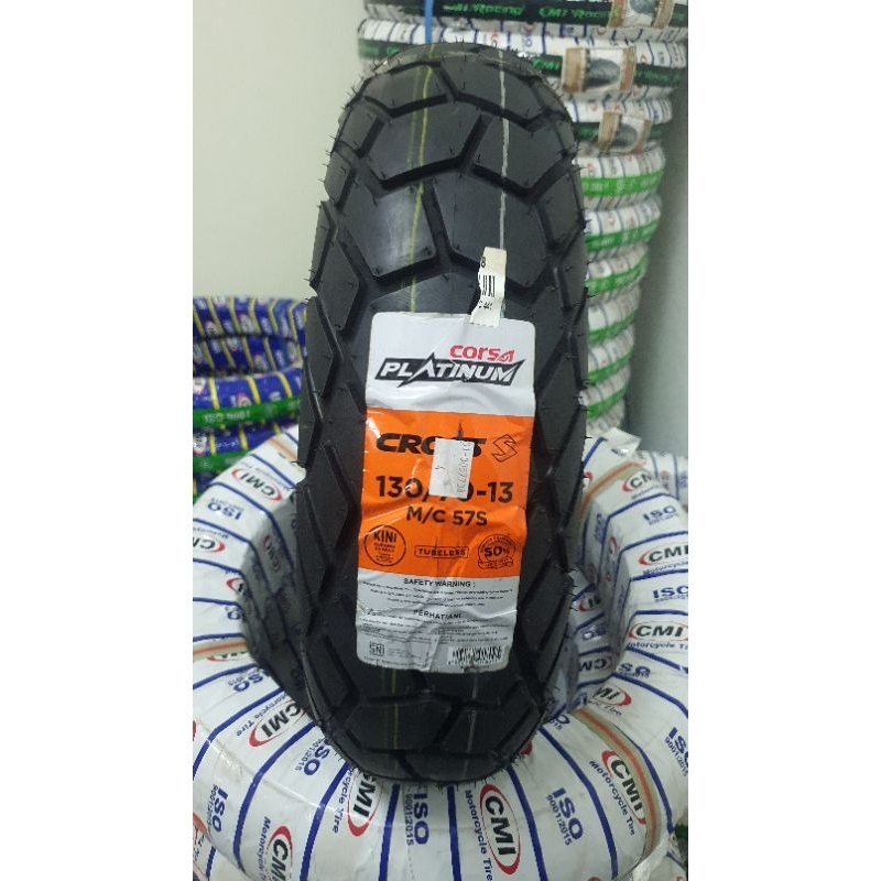 TAYAR CORSA CROSS S 110/70-13 130/70-13 YAMAHA NMAX N-MAX | Shopee Malaysia