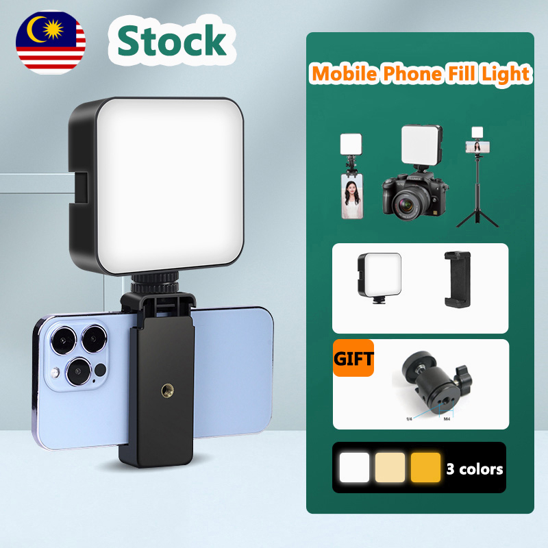 Mini Portable Fill Light Selfie Mobile Phone Live Camera Photography ...
