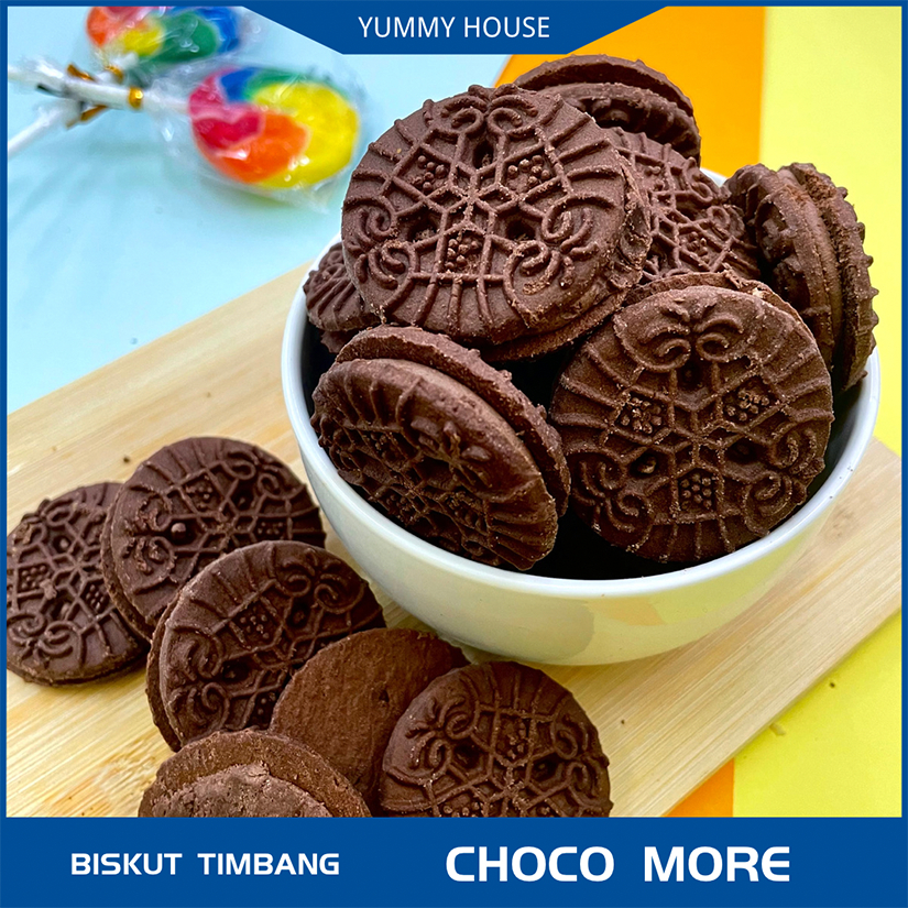 BISKUT TIMBANG / Julie's BISCUIT Sandwich Berkrim Coklat/ BISKUT ...