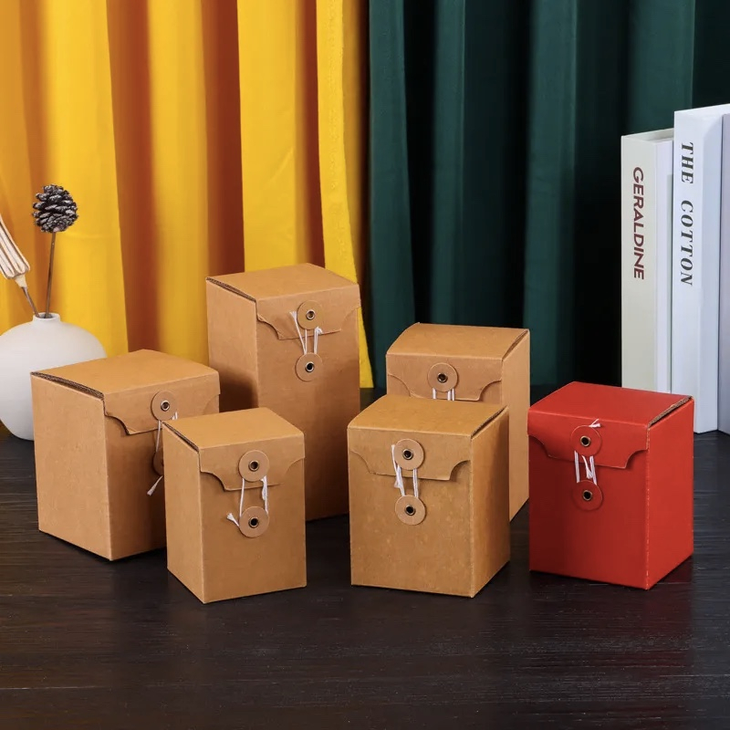 Boxy Kraft Gift Box | Kraft Paper Box | Surprise Gift Box | Party Favor ...
