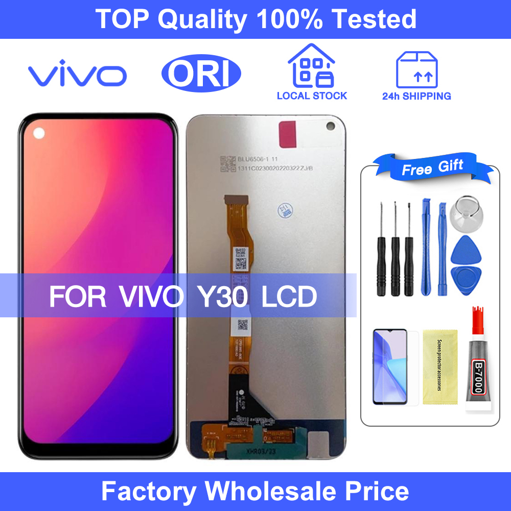 Original LCD For VIVO Y30 LCD Display Touch Screen Replacement ...