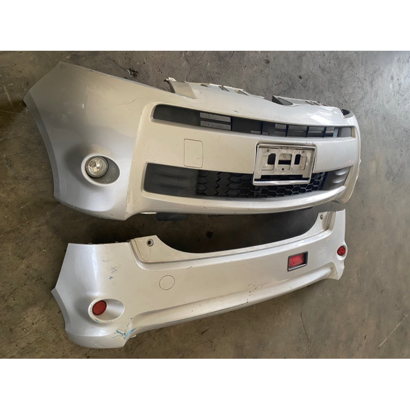Toyota Passo Sette Luminas Boon Front With Rear Bumper For Perodua Alza ...