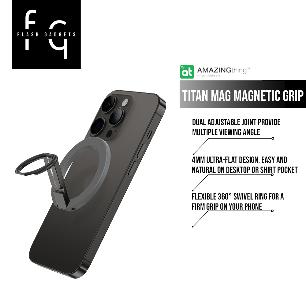 Amazingthing Titan Mag Magnetic Grip with Adjustable Stand | Shopee ...