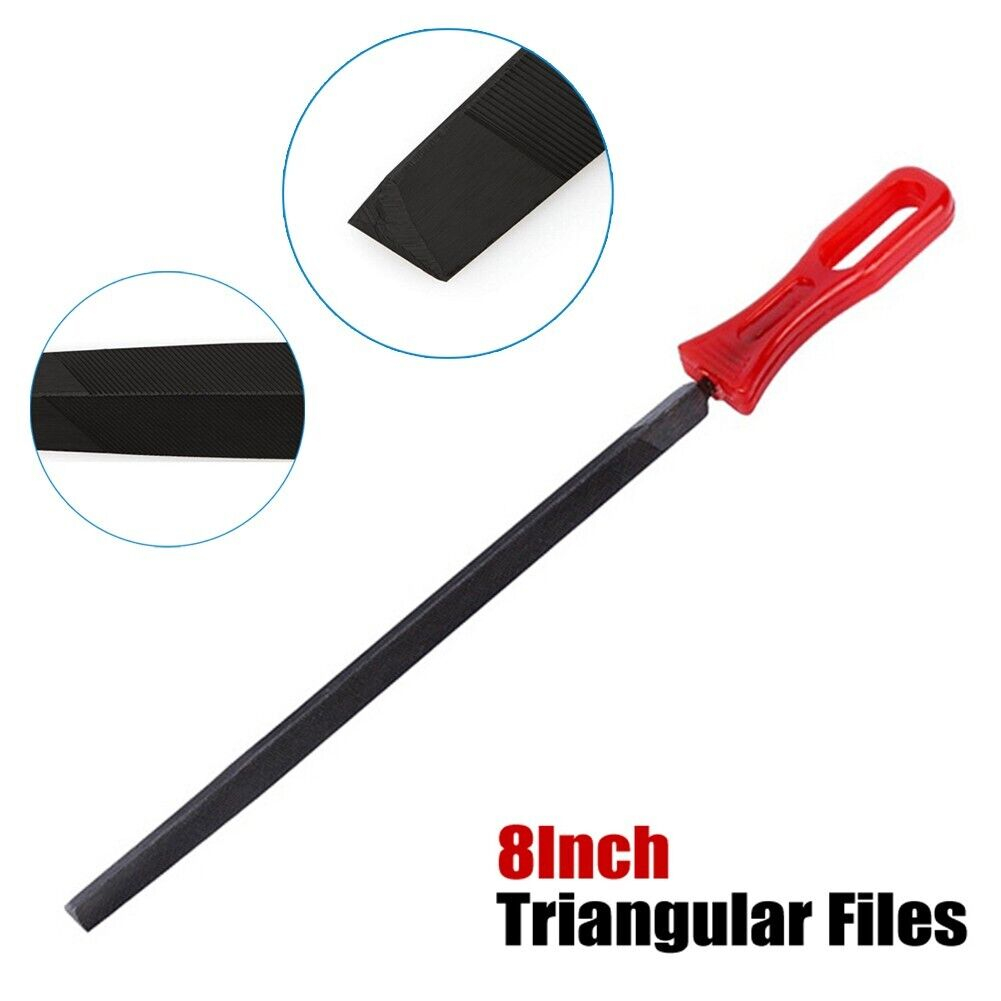 MKR 150mm 200mm Triangular Steel Metal File Saw Made From Taiwan Hand ...