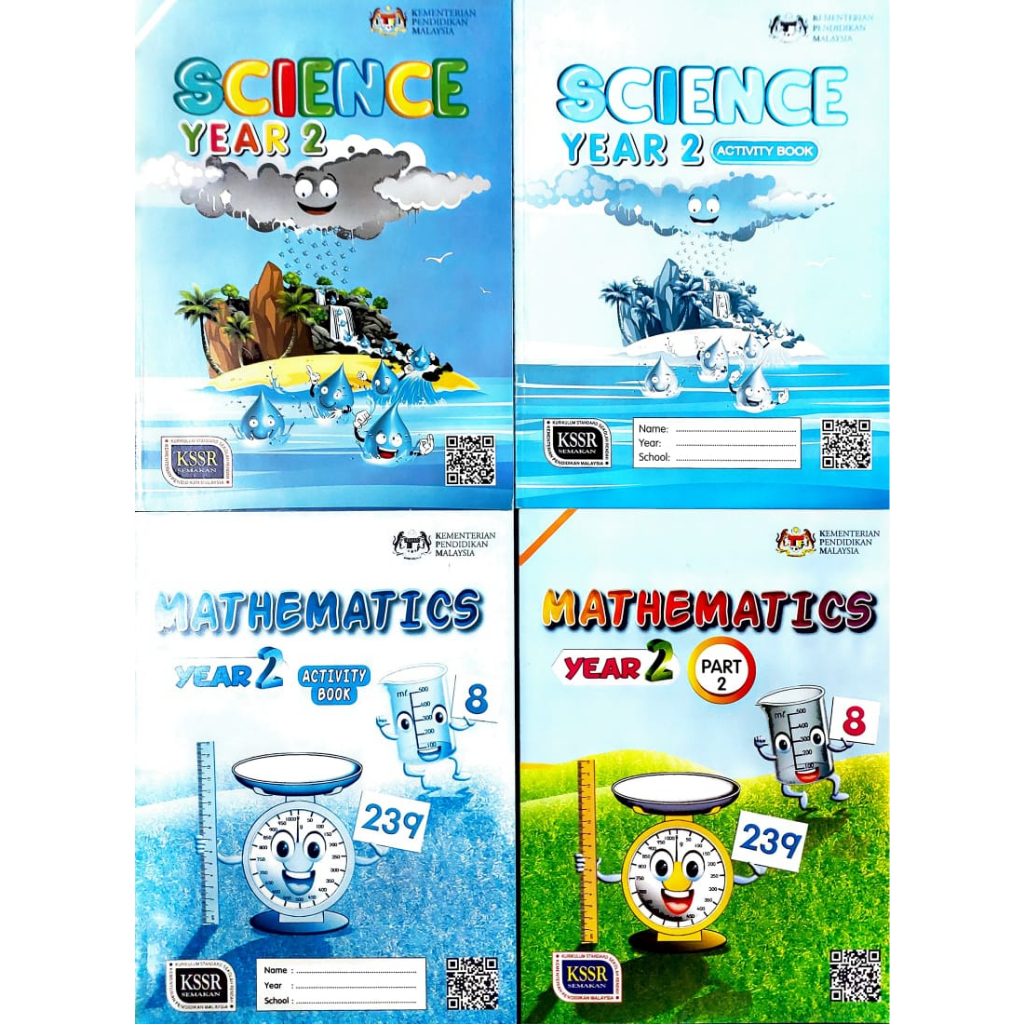 TAHUN 2 BUKU TEKS & AKTIVITI SK SJKT SJKC MATHEMATICS ∼ SCIENCE [ DLP ...