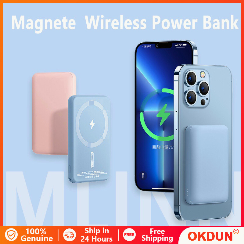 P1 5000mAh Powerbank 20W Wireless Fast Charging PowerBank High Speed ...