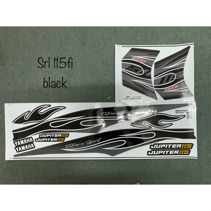 Yamaha srl115 Srl 115 fi body sticker api edition (37) | Shopee Malaysia
