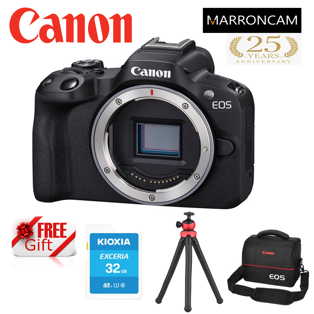 Canon EOS R50 Mirrorless Camera (Black) | Shopee Malaysia