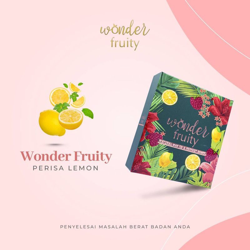 WONDER FRUITY ORIGINAL BY HQ% | Shopee Malaysia