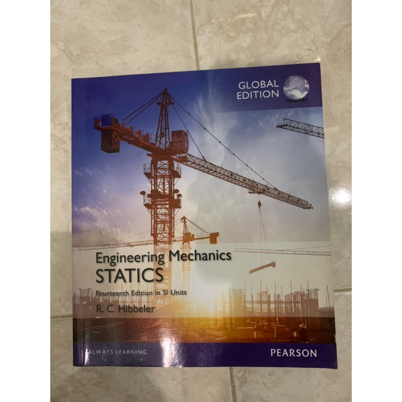 Engineering Mechanics: Statics in SI Units, 14th edition by Russell C ...