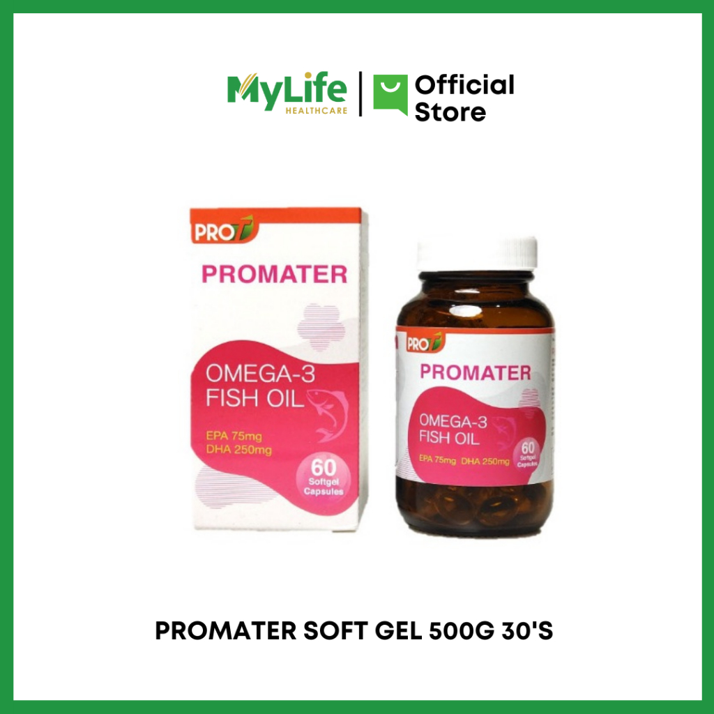 PROMATER OMEGA-3 FISH OIL 30'S CAPS | Shopee Malaysia