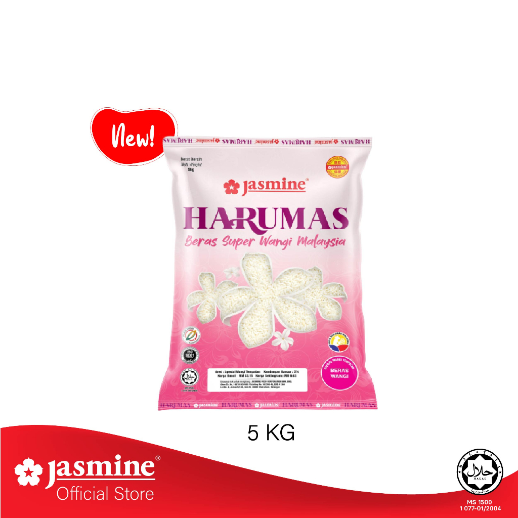 JASMINE Harumas Local Fragrant Rice 5kg | Shopee Malaysia