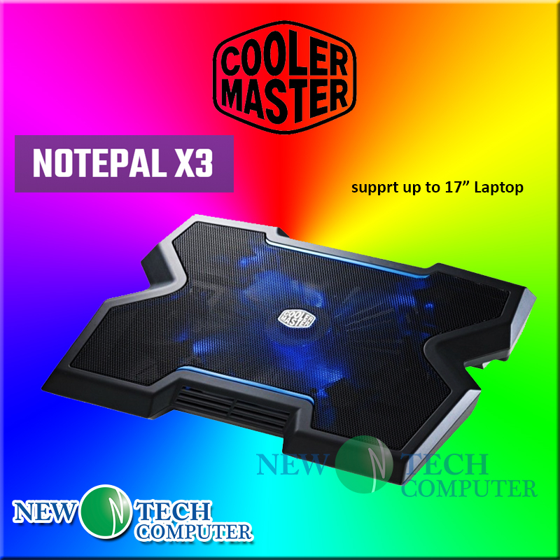 Cooler Master Notepal X3 Notebook Cooler (200mm) Notebook Laptop ...