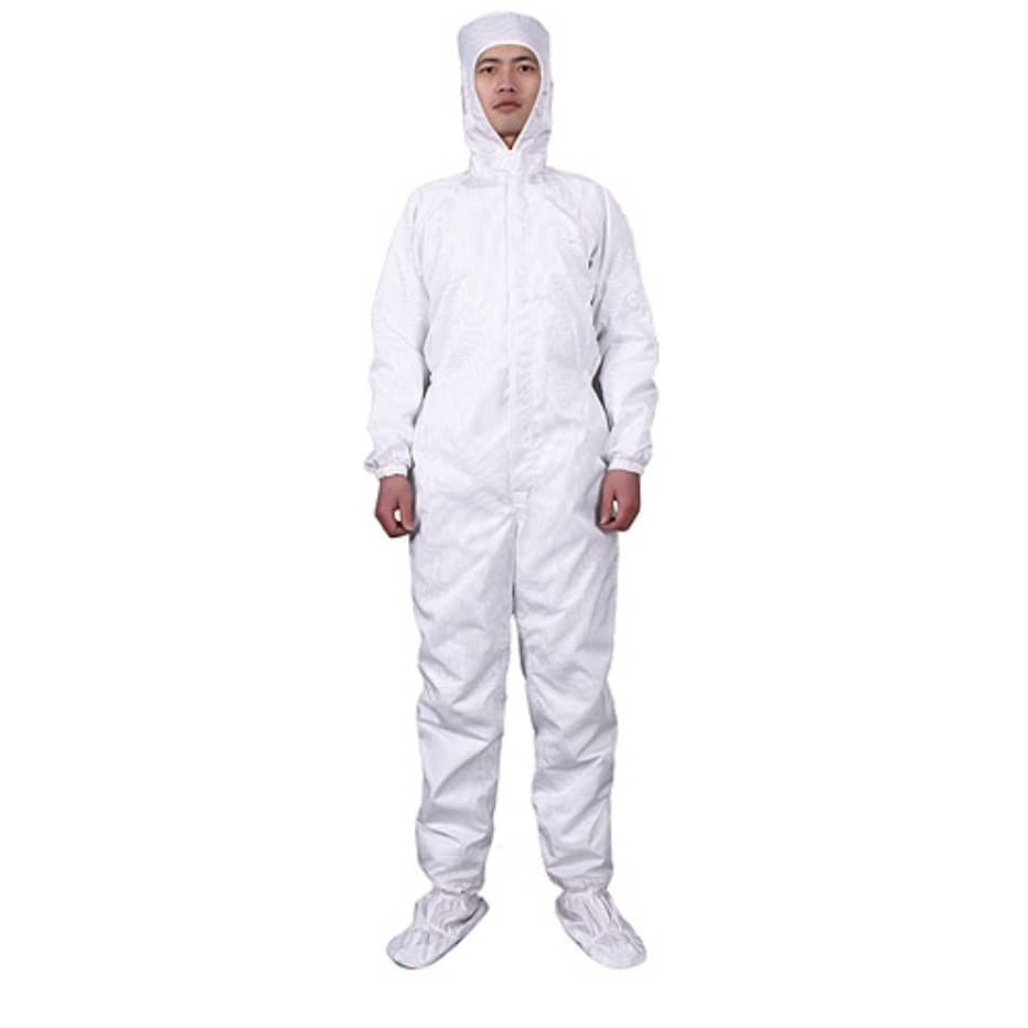 Cleanroom ESD Jumpsuit C/W Hood | Shopee Malaysia