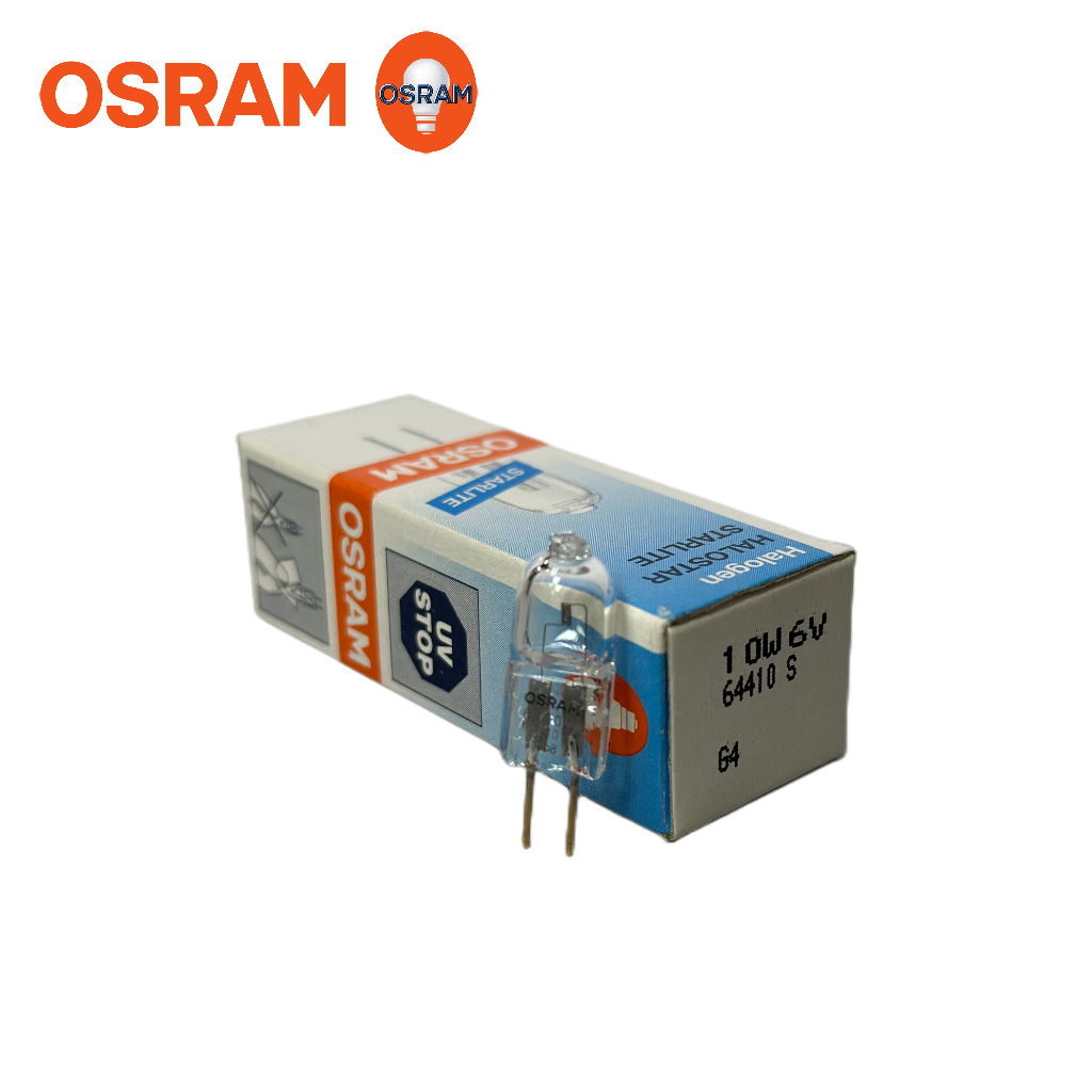 OSRAM 64410S 6V 10W G4 STARLITE LONGLIFE HALOGEN BULB (made in Germany) | Shopee Malaysia