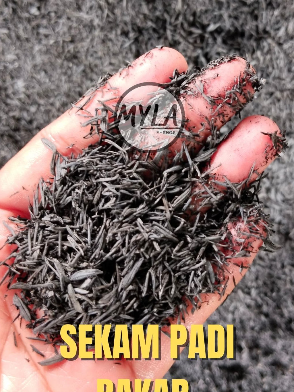 Sekam Padi Bakar 1 guni 55 Liter Kasar Burnt Rice Husk Gred A Kualiti ...