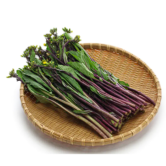 Red Stem Flowering Choy Sum / budded chinese broccoli Seeds | Shopee ...