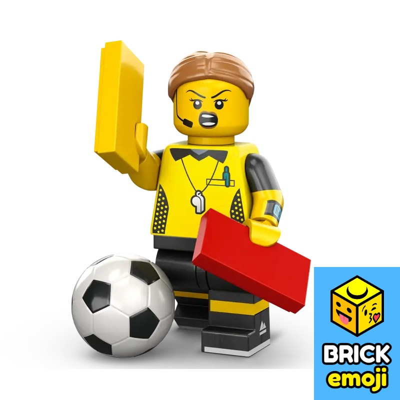 LEGO 71037 Minifigures Series 24 Football Referee | Shopee Malaysia