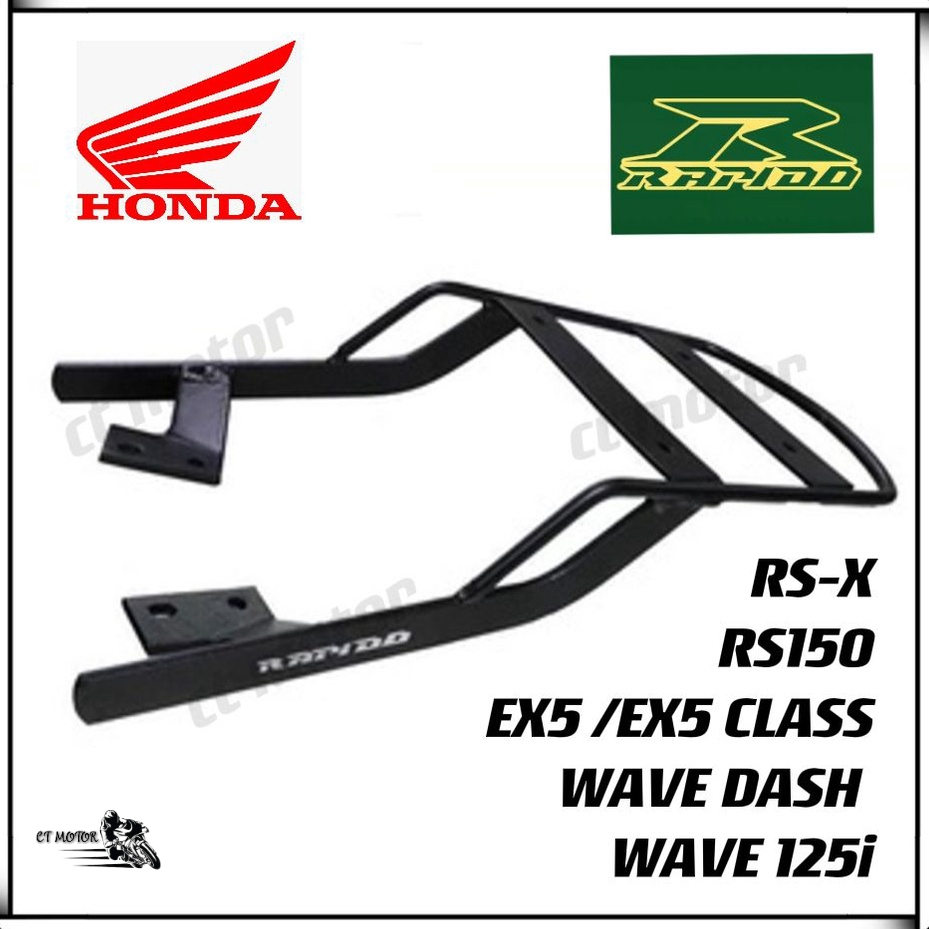 CT MOTOR RAPIDO Monorack V RACK Motorcycle HONDA EX5 WAVE DASH RSX ...
