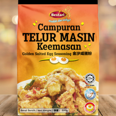 BESTARI CAMPURAN TELUR MASIN KEEMASAN 800G Golden Salted Egg Seasoning ...