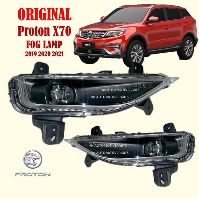 ORIGINAL PROTON X70 X-70 FOG LAMP LIGHT LED BUMPER LAMP GEELY 2019 2020 ...