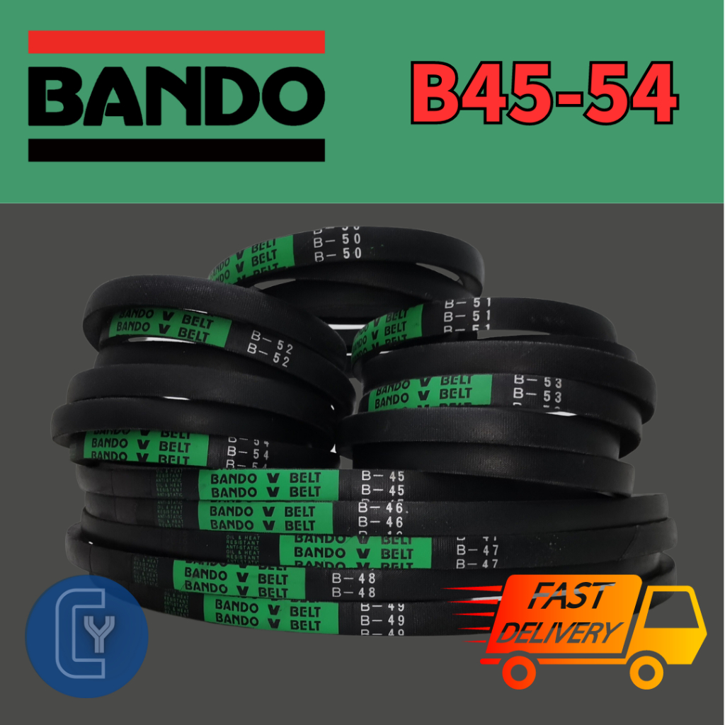 BANDO V Belt B45 B46 B47 B48 B49 B50 B51 B52 B53 B54 Bando V Belt Timing Belt | Shopee Malaysia