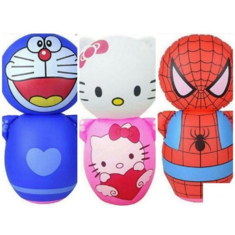 70CM KIDS INFLATABLE BOXER 3D BOXING PUNCHING TUMBLER PUNCH BOG BAG ...