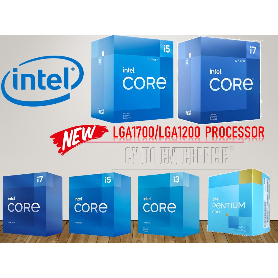 Intel Core-i7-12700/ Core-I7-11700/ Core-i5-12400/ Core-i5-11400/ Core ...