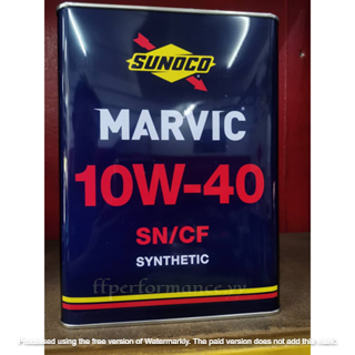 SUNOCO MARVIC SN/CF 10W-40 Synthetic (4 Liters) | Shopee Malaysia