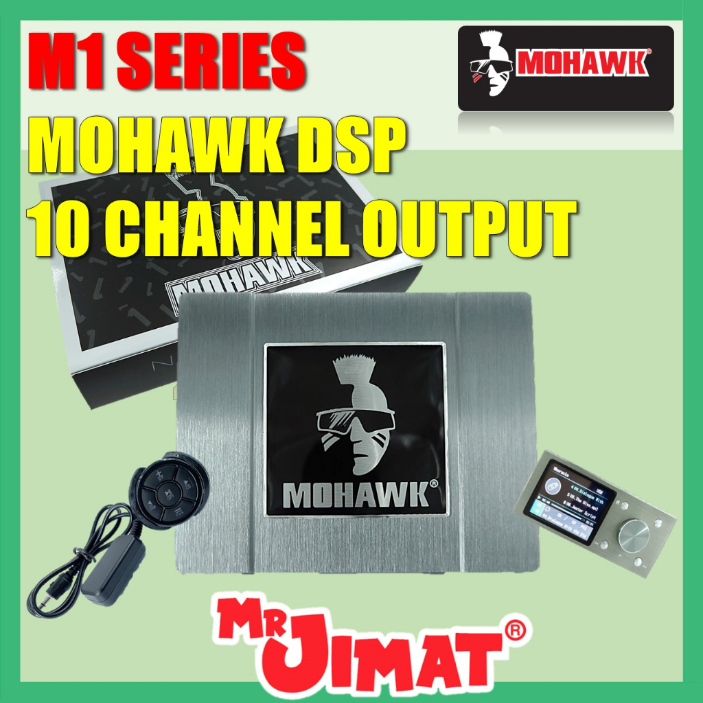 MOHAWK Digital Signal Processor (DSP) 10 Channel Output, 23M1-610.8DSP ...
