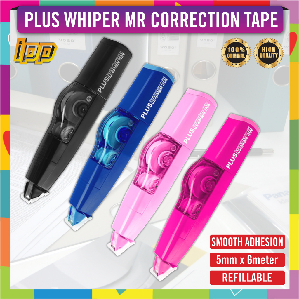 PLUS Whiper MR Correction Tape WH-635 Refillable | Shopee Malaysia