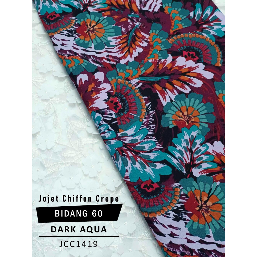 READY STOCK!! KAIN PASANG VIETNAM JOJET CHIFFON CREPE IRONLESS | Shopee Malaysia