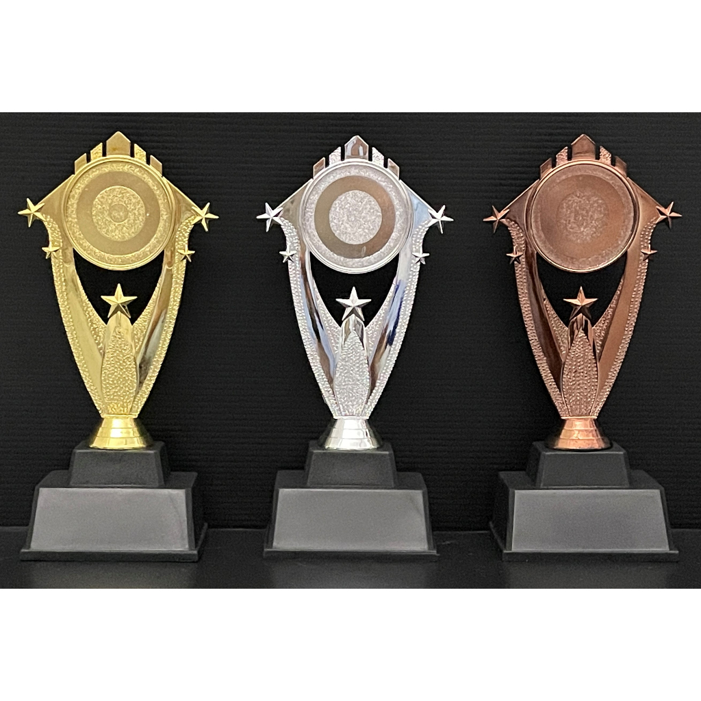 BE-SM003 Trofi Plastik Plastic Trophy Screw Medal (Hadiah Sukan Sekolah ...