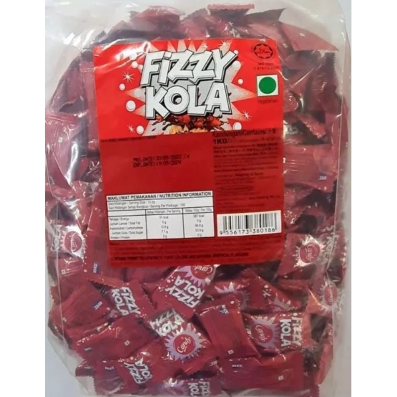 Victory Fizzy Kola Candy Gula-gula Cola Coca-Cola 400pcs | Shopee Malaysia