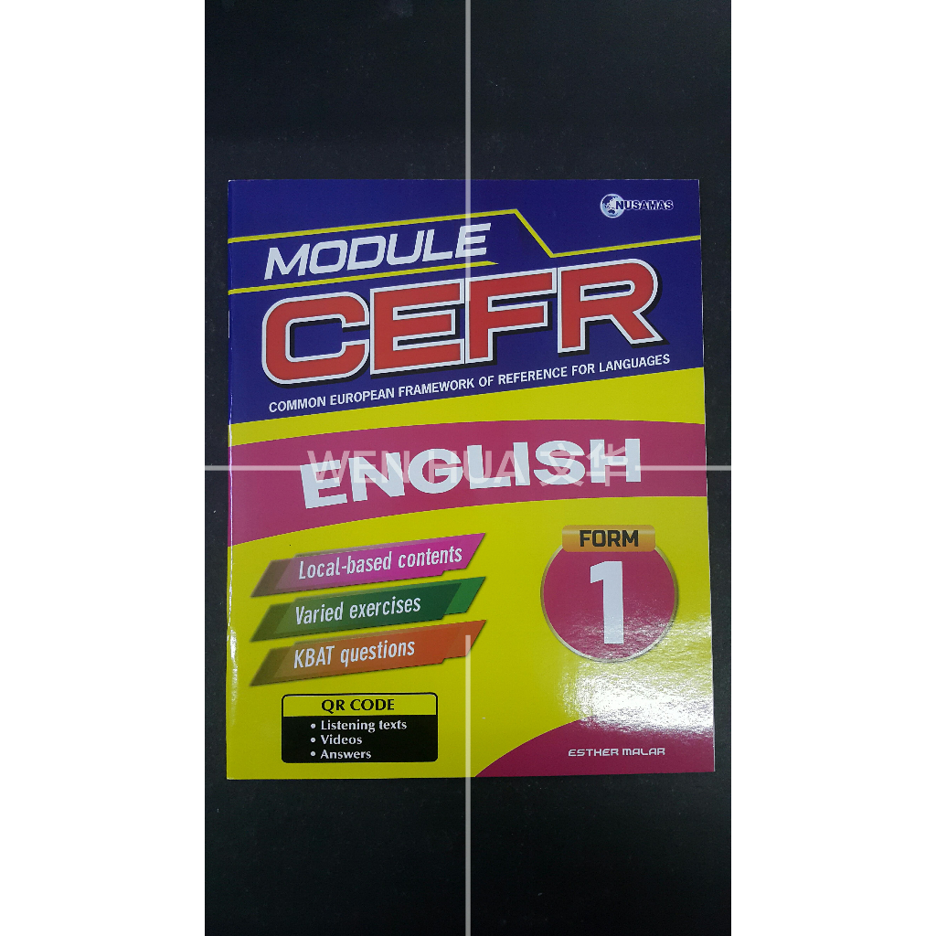MODULE CEFR ENGLISH FORM 1 TO FORM 6 [NUSAMAS] | Shopee Malaysia