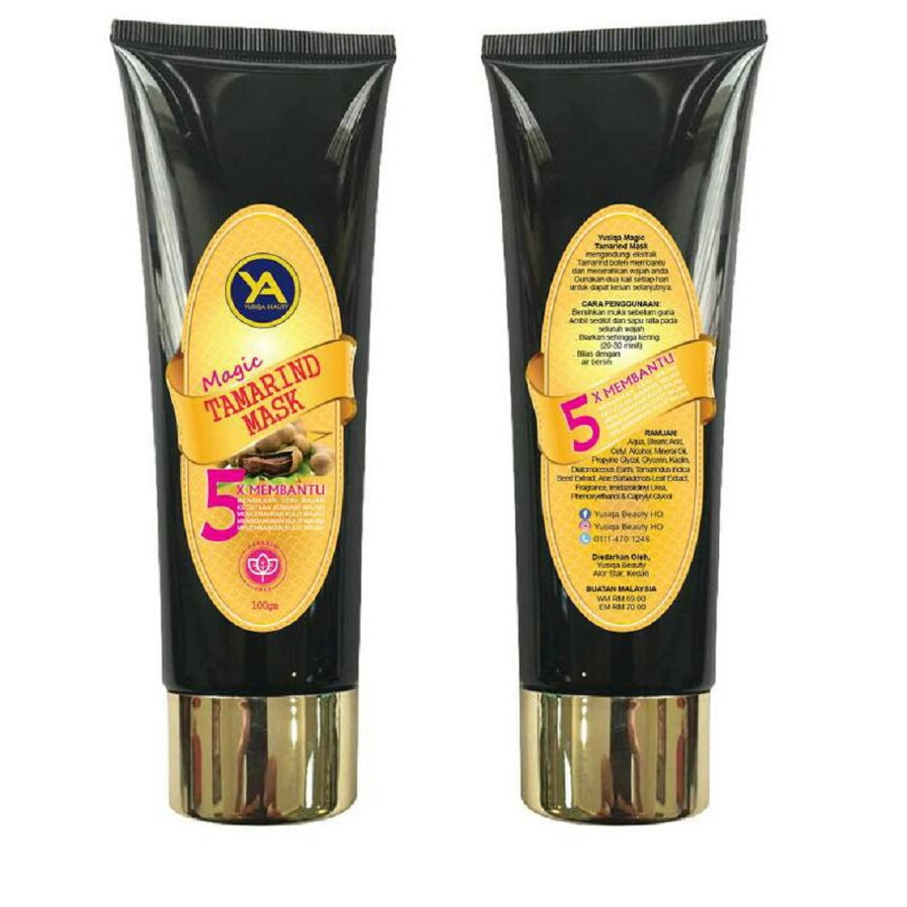 Whitening Open Pores Ance Blackhead Magic Tamarind Mask | Shopee Malaysia