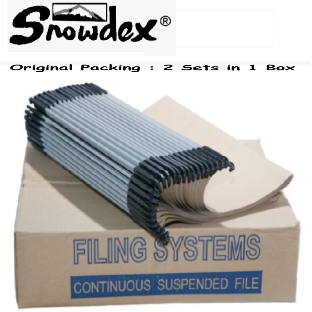 Snowdex Cabinet Filing System Continuous Suspended File Filing Pocket ...