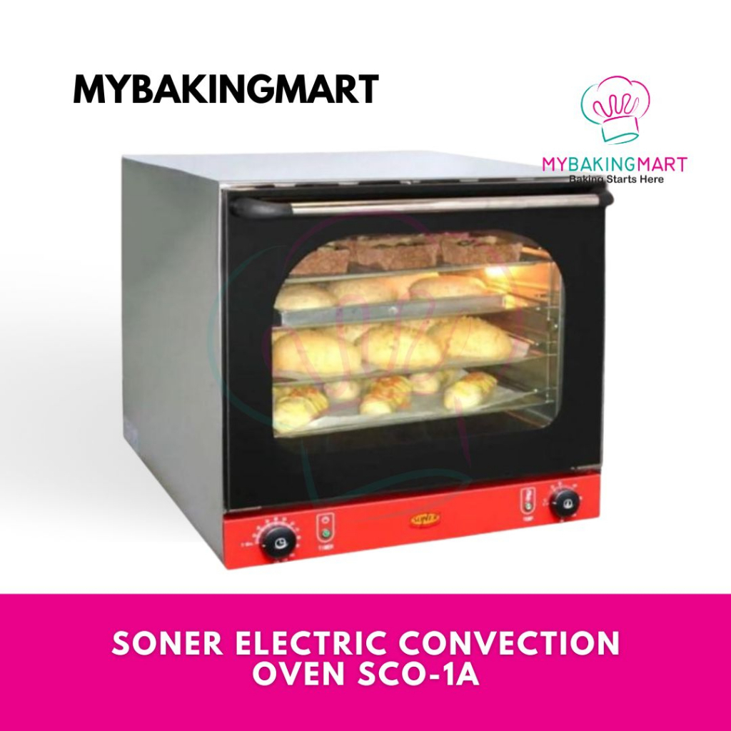 Mybakingmart | Soner 1A Electric Convection Oven (Heavy Duty) - SCO-1A ...