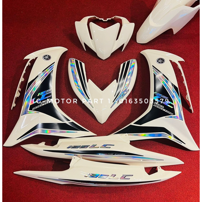 COVER SET LC V8 CREAMY CHROME RAINBOW NEW DESIGN | Shopee Malaysia