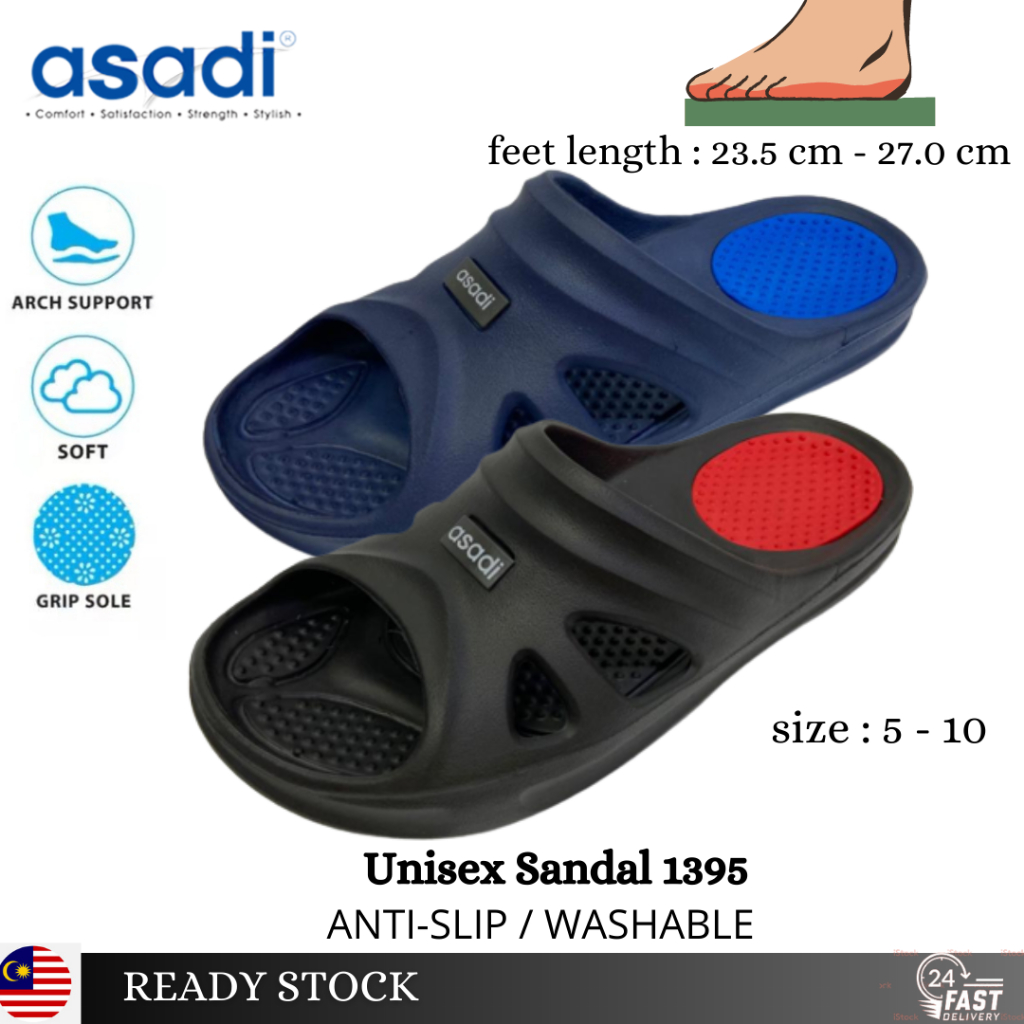 asadi unisex sandals non-slip slippers 1395 | KASUT SELIPAR unisex ...