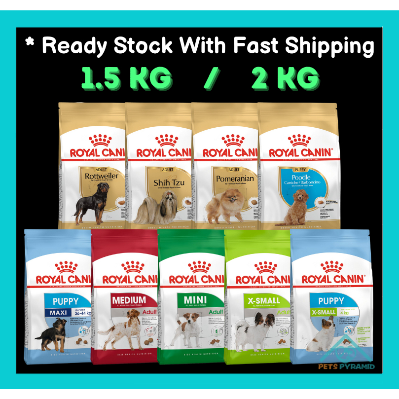 Royal Canin Dog Food 1.5kg / 2kg (Ori Packing) | Shopee Malaysia