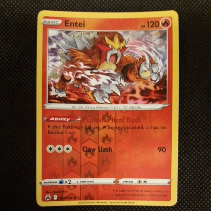 Pokemon Card TCG: Crown Zenith : Kyogre/ Lycanroc/ Entei/ Volcanion ...