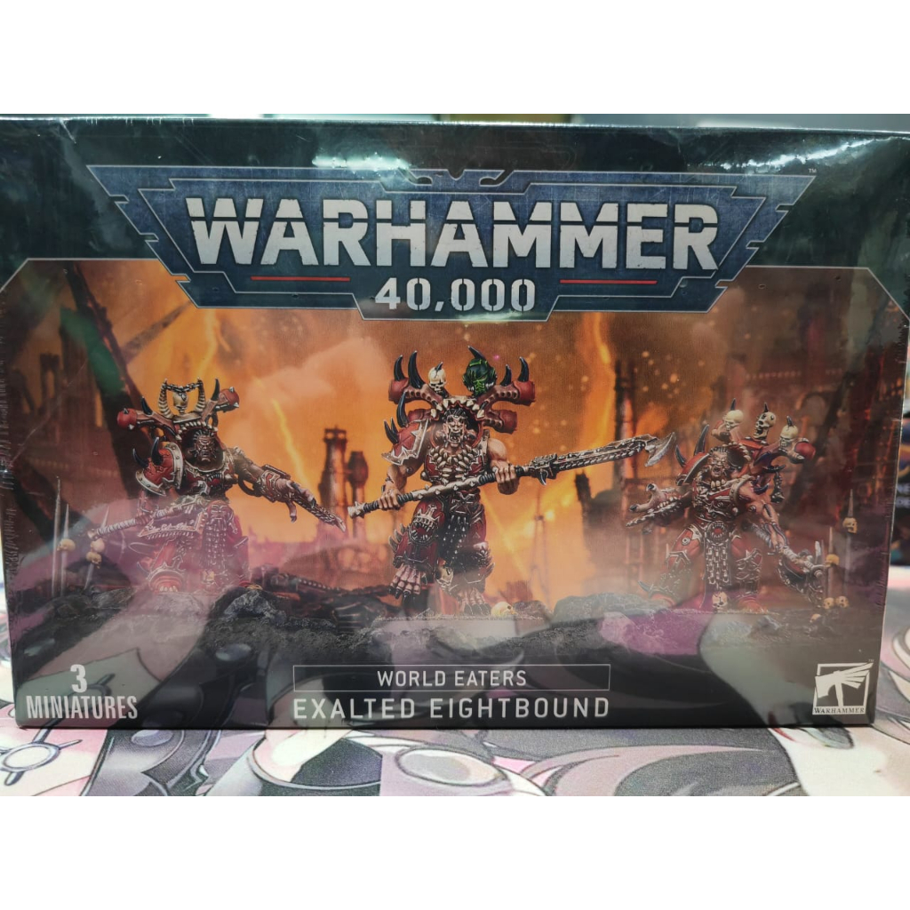 Warhammer 40, 000 WORLD EATERS EXALTED EIGHTBOUND | Shopee Malaysia