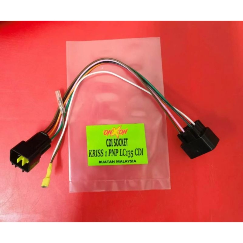 ONXON WIRE SOCKET CDI KRISS 110 1 PNP CDI 135LC LC135 | Shopee Malaysia